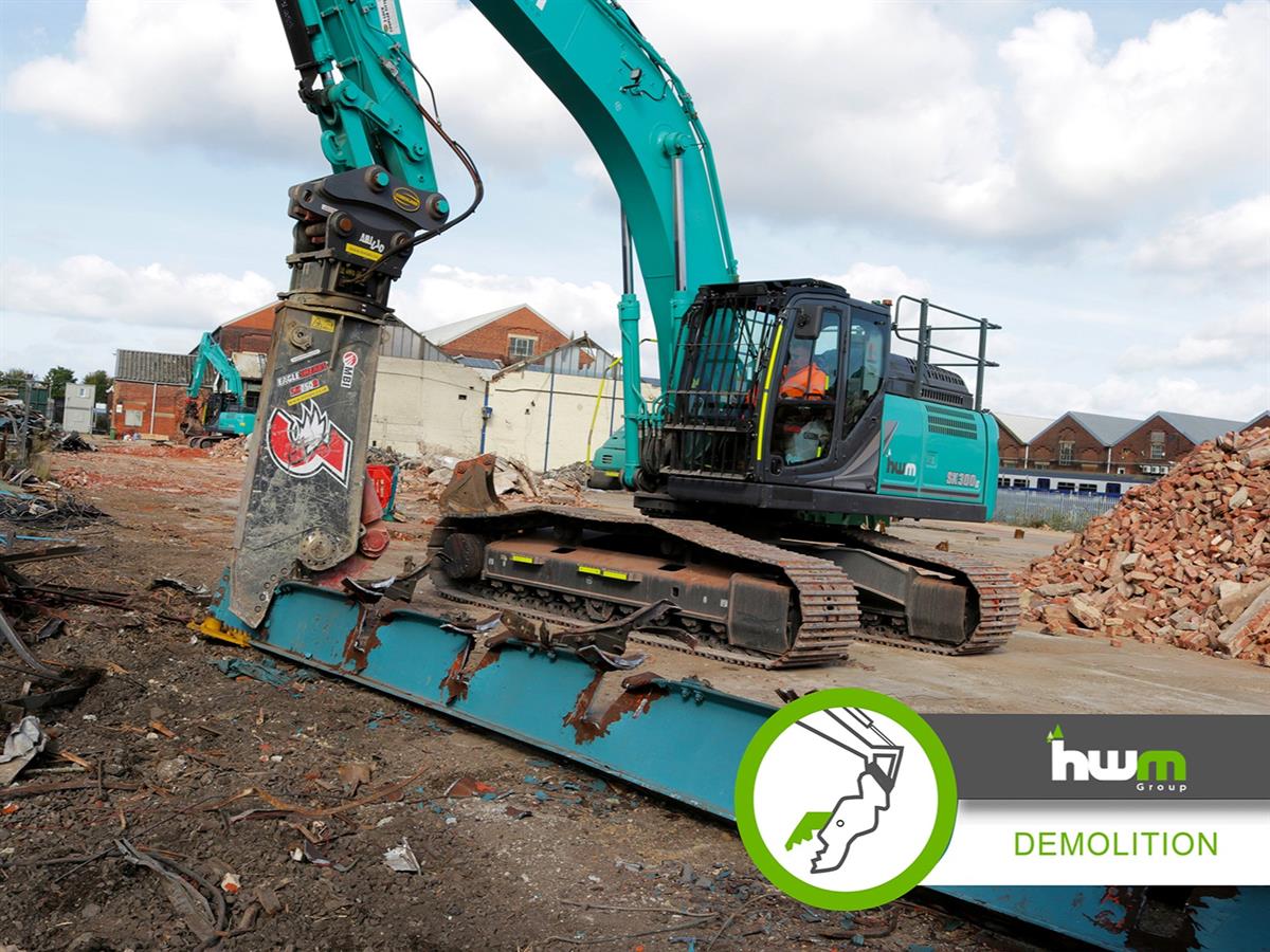 HWM Demolition demand shear excellence - HWM Group